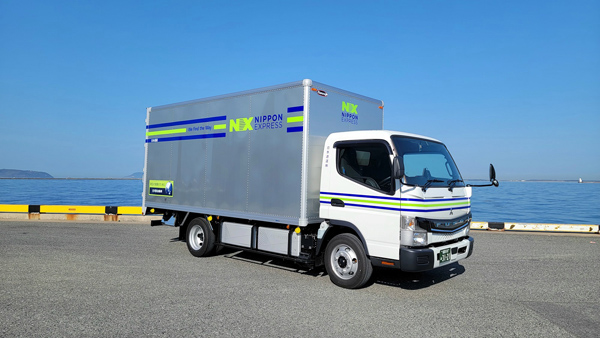 Promoting the spread of EV trucks NEC｜電経新聞