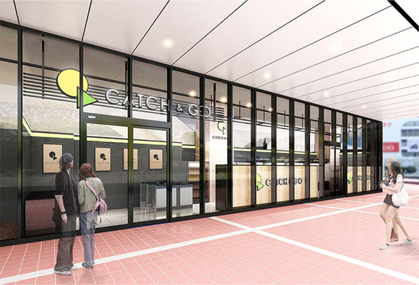 Walk-through store opened inside Aeon Food Style Yokohama West Exit ...