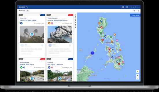 Spectee takes Japanese disaster prevention services overseas｜電経新聞